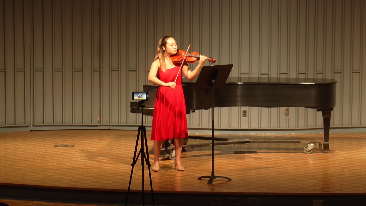 Grace Woo Bach Partita No. 2 Allemanda - YouTube