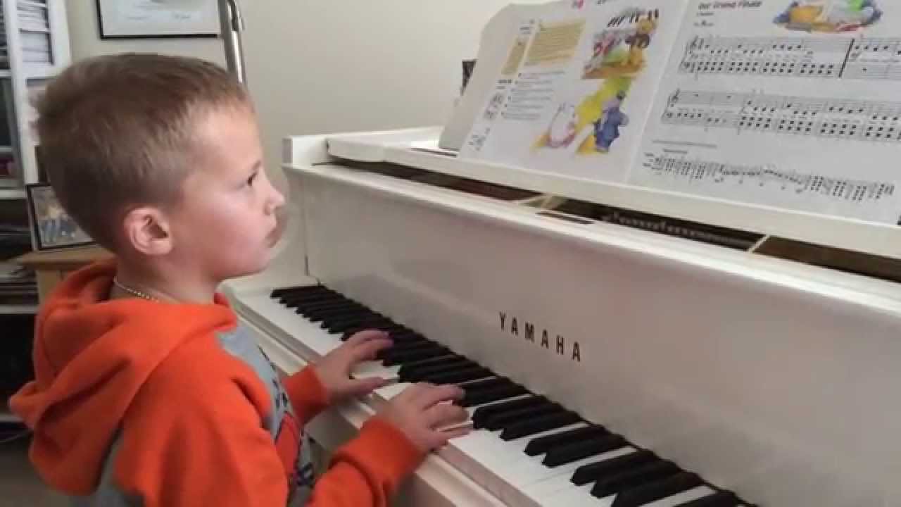 David's Progress at the Piano - YouTube