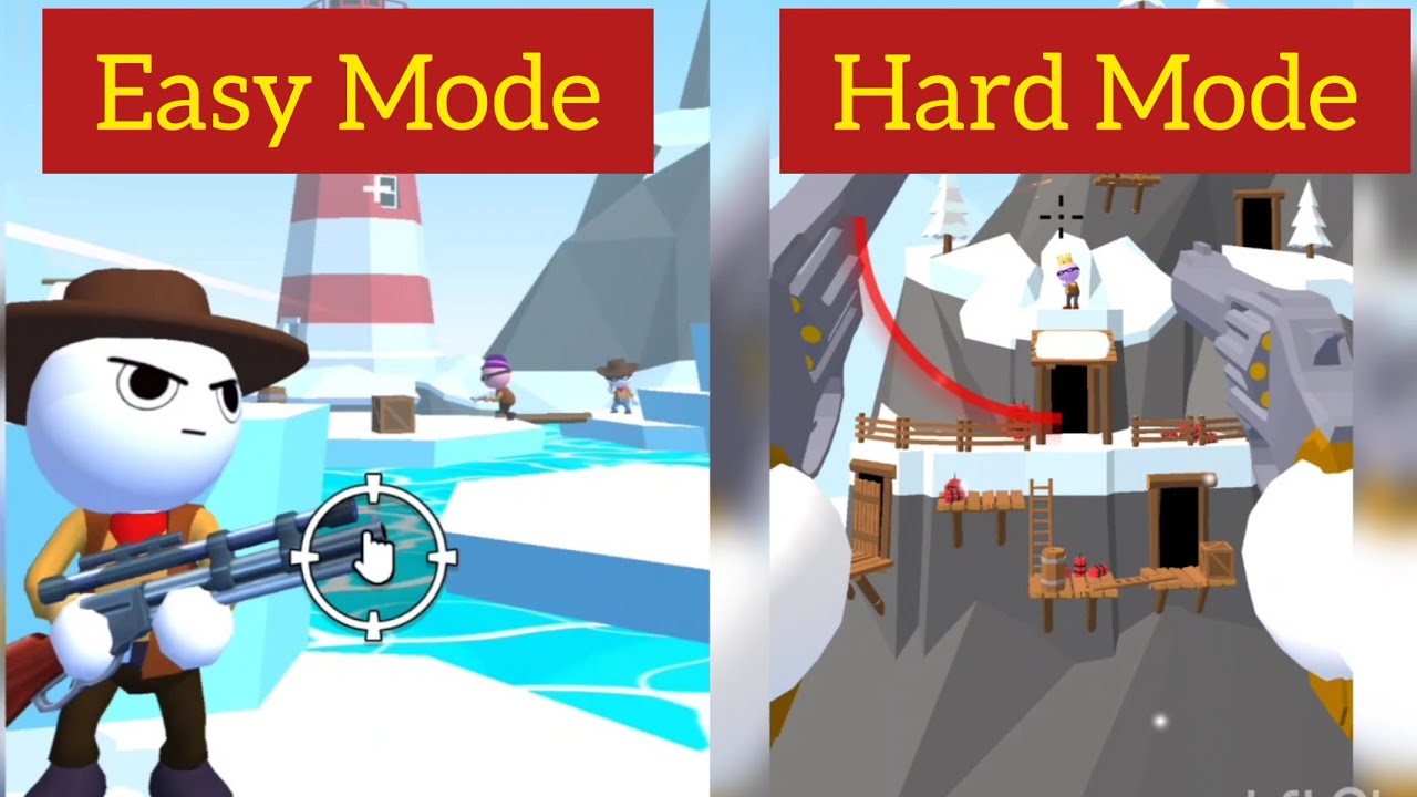 Easy Mode vs Normal Mode vs Hard Mode Western Sniper | Western Sniper ...