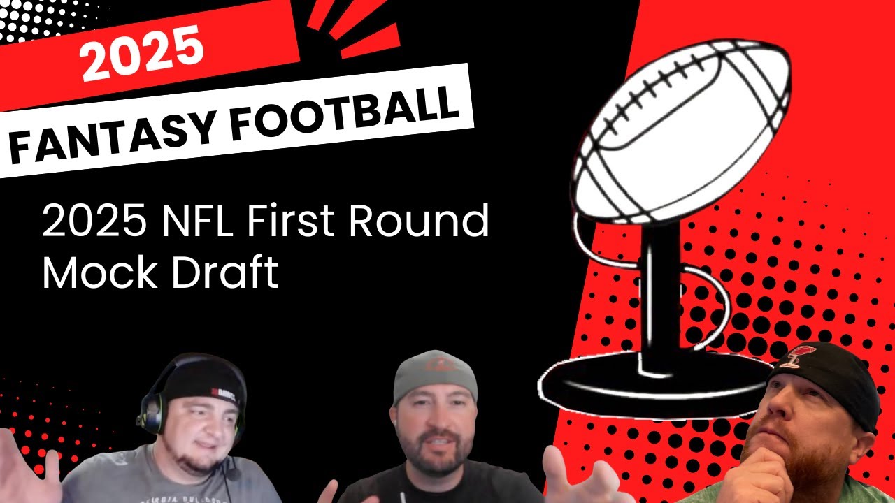 2025 NFL First Round Mock Draft 🔥 | Predictions, Team Fits & Bold Picks ...