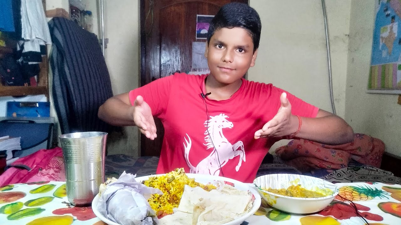 special menu romali roti, veg biryani, and veg roll. - YouTube