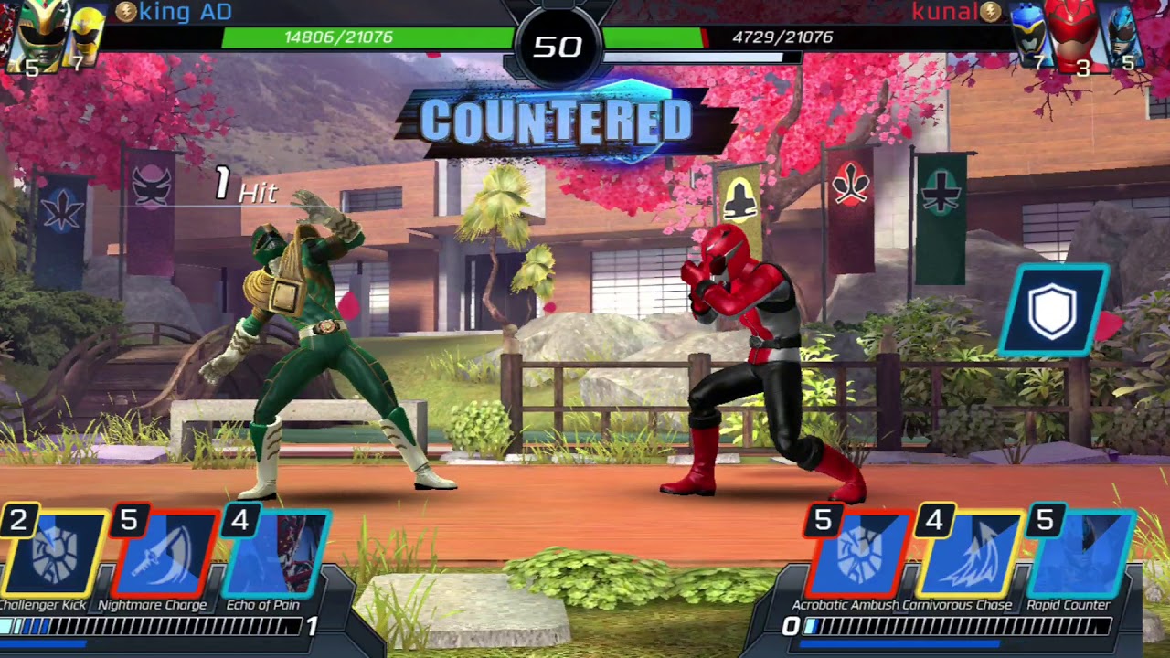 Power Rangers Legacy Wars 2020(Worthy Green Ranger Mighty Morphin vs ...