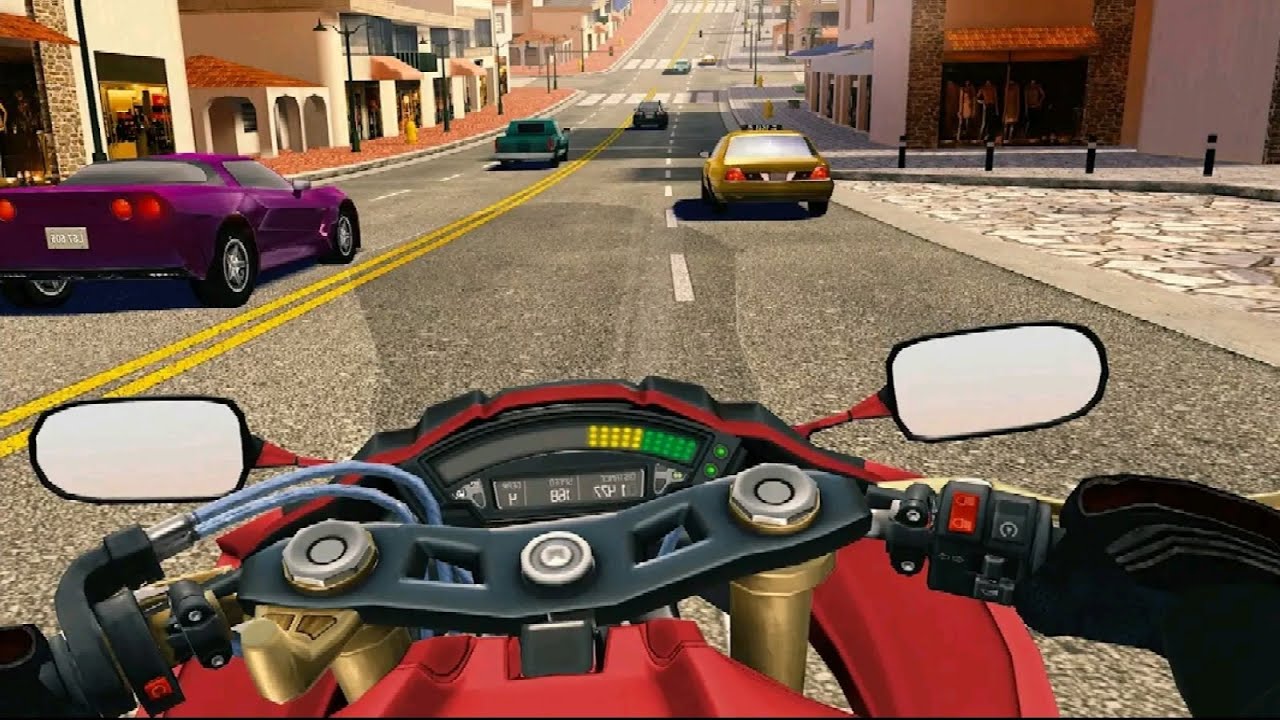 MOTO RIDER GO HIGHWAY TRAFFIC RACING GAME - Real Motor Cycle Racer Game ...