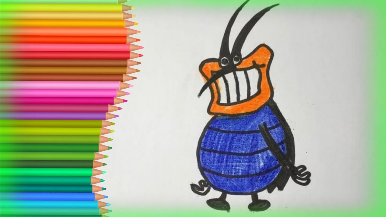 How to draw funny cartoon carecters easy ( step by step ) || Cartoon ...