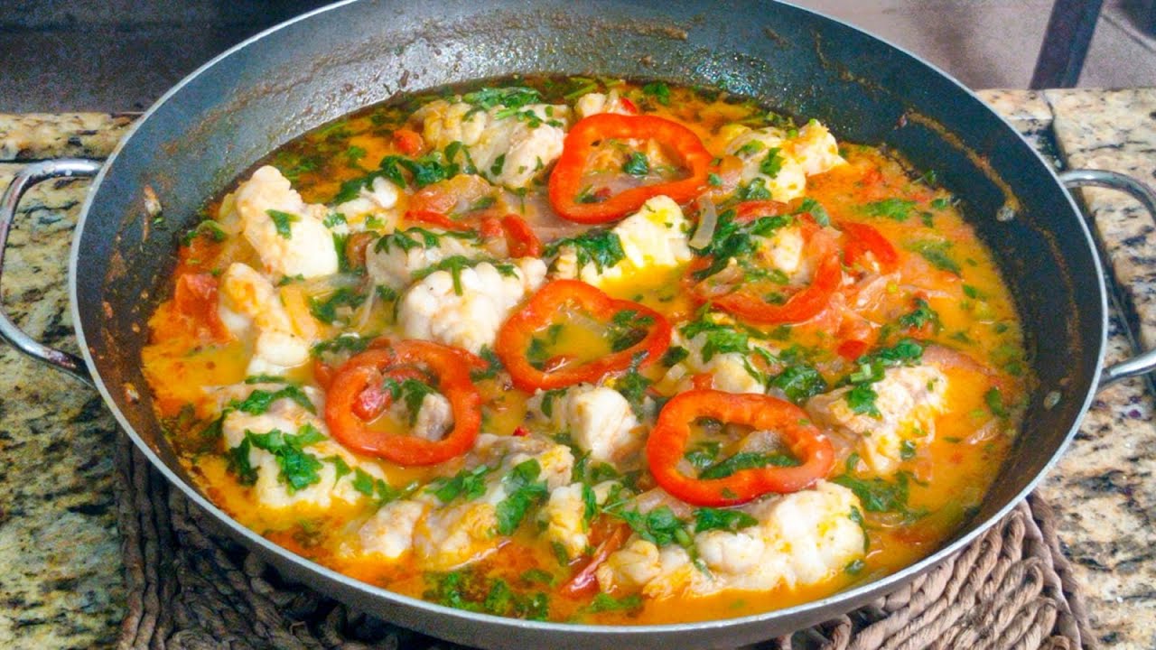 FILÉ DE PEIXE NO LEITE DE COCO | FÁCIL E DELÍCIOSO - YouTube