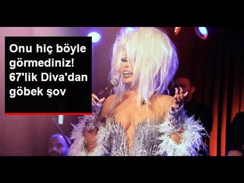 Bülent Ersoy'dan Göğüs Dekolteli Göbek Şov