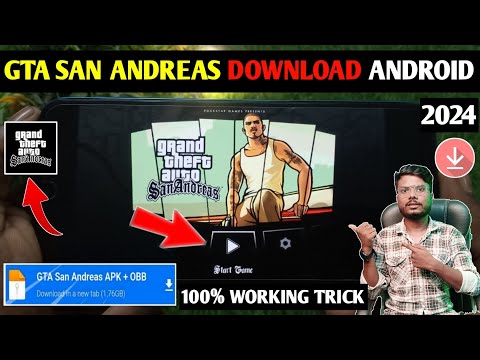 HOW TO INSTALL GTA SAN ANDREAS IN ANDROID | HOW TO INSTALL GTA SA IN MOBILE | GTA SA DOWNLOAD 2024