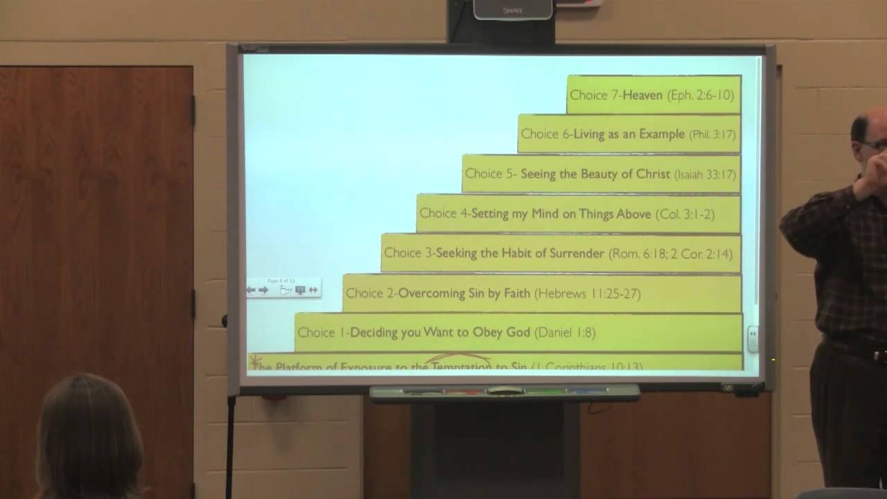 BC&D-15 Lesson 5-2 - The Platform Of Exposure To The Temptation To Sin ...