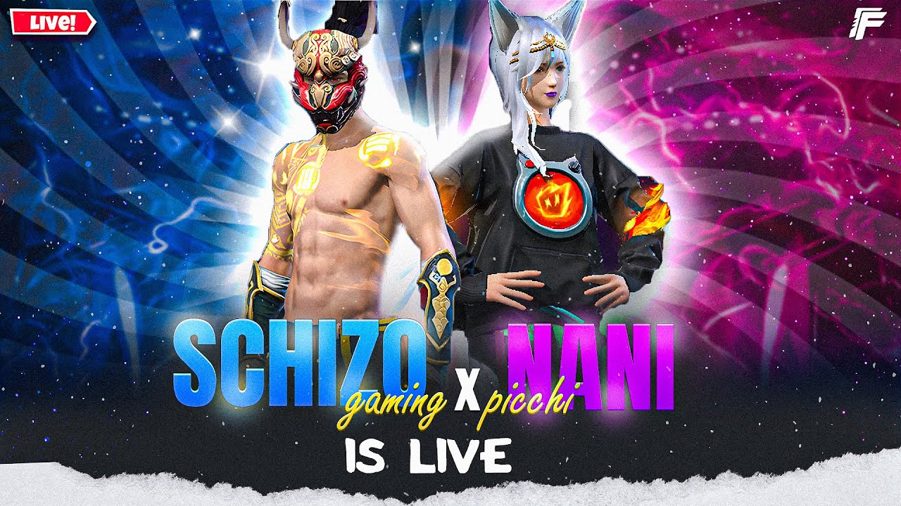 Free Fire Custom Challenge & Team code Gameplay Live With PicchI Nani😍 #FreeFire #ff #Live # ...