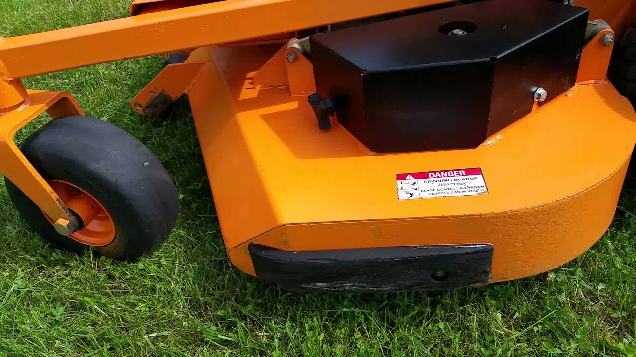 Scag 52" V-Ride Stander Lawn Mower Inspection Video! - YouTube