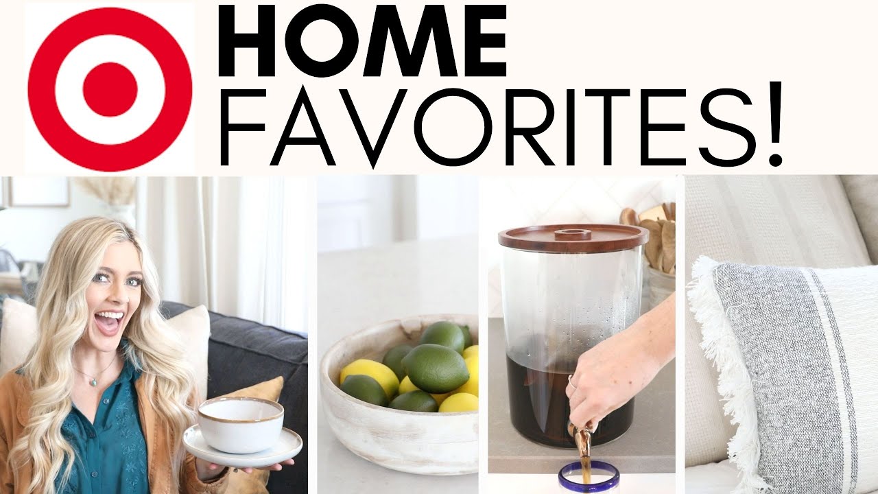 CURRENT TARGET HOME FAVORITES || TARGET HOME DECOR HAUL - YouTube