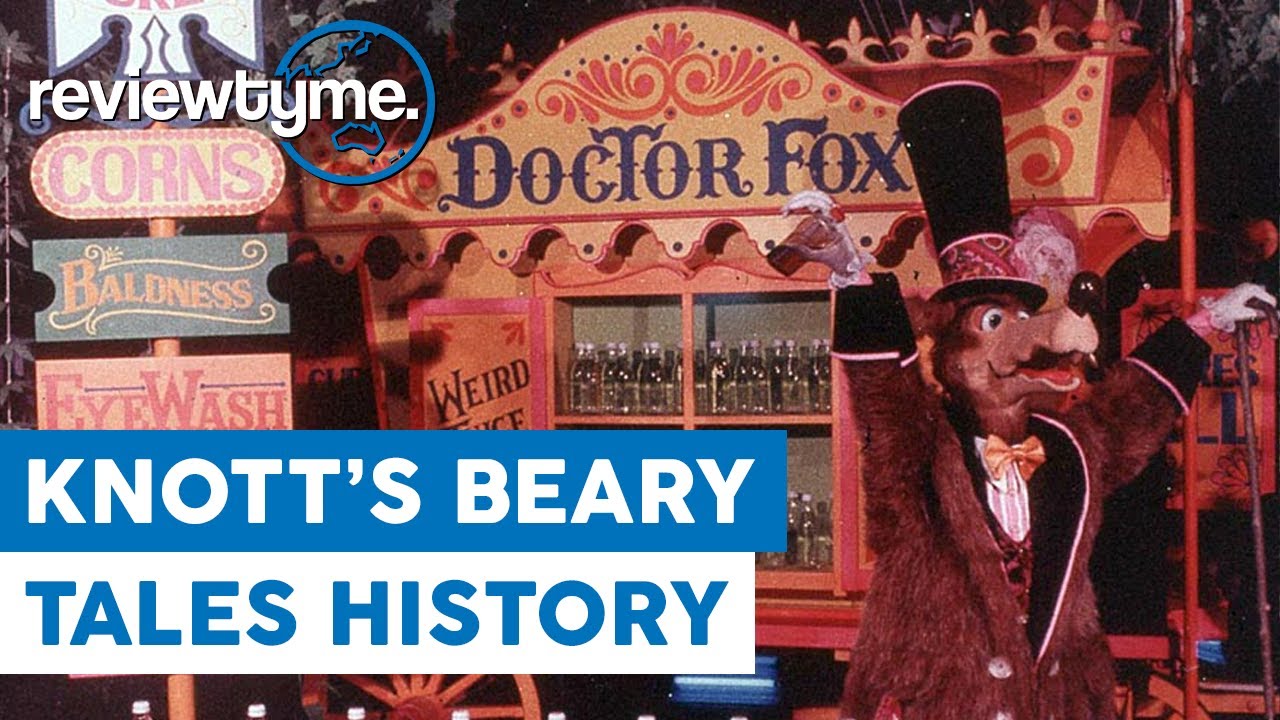 The 40-Year History of Knott's Beary Tales - ReviewTyme - YouTube
