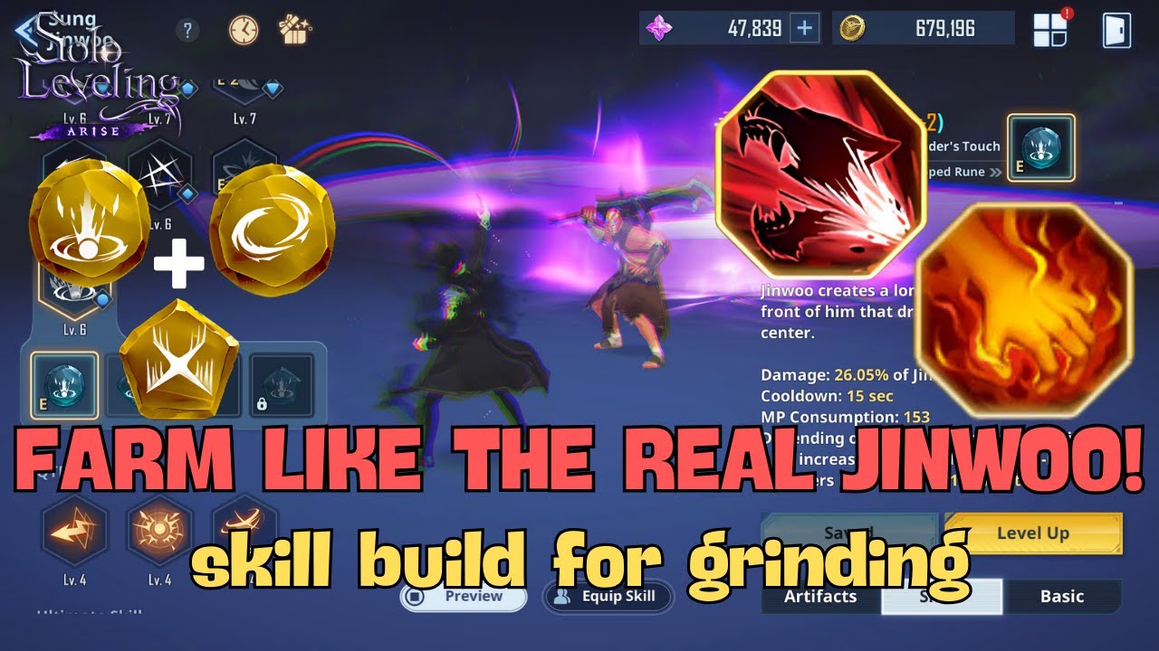 Solo Leveling Arise: Skill Build for Grinding - Farm like Sung Jinwoo ...