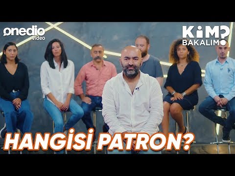 Hangisinin Patron Olduğunu Anlayabilecek Misin? - Kim Bakalım?