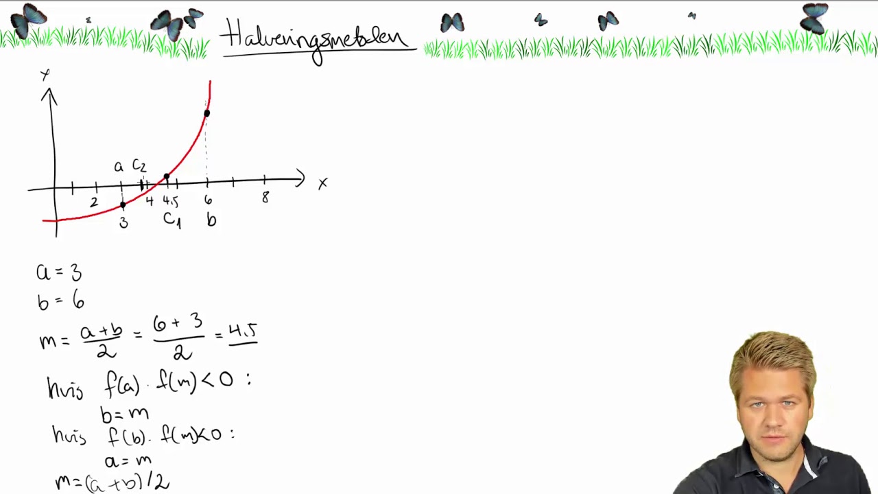 Likninger I: Halveringsmetoden - YouTube