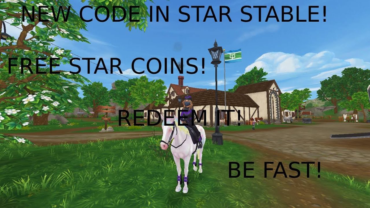 NEW CODE IN STAR STABLE! FREE STAR COINS! REDEEM IT! BE FAST! - YouTube