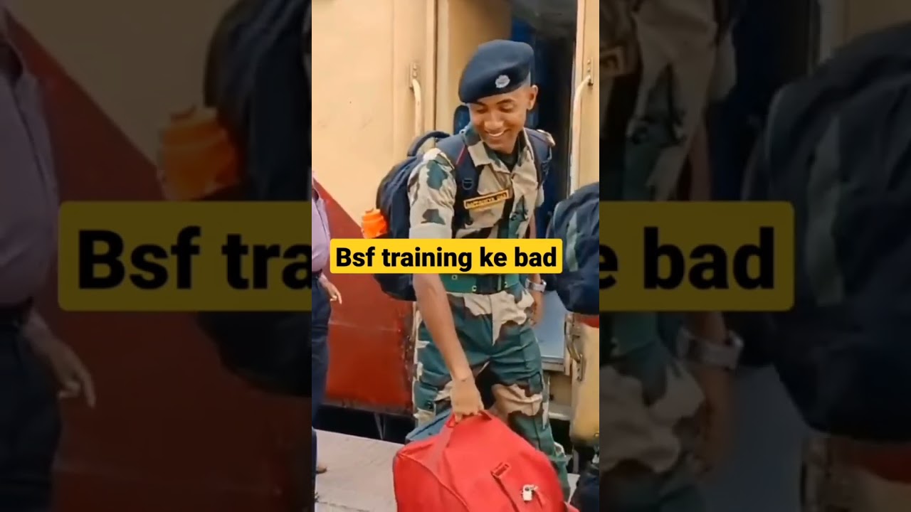 bsf training ke baad home | #bsf training video indian army attitude tera phitur jab se chad ...