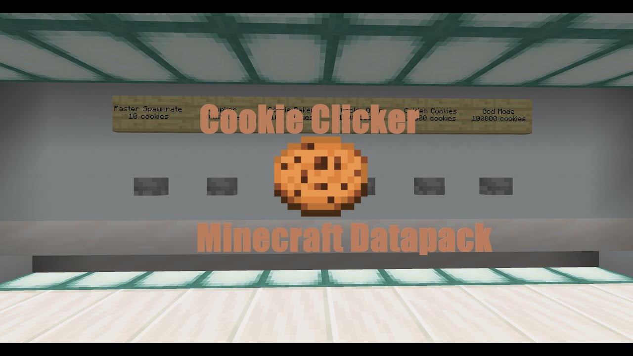 Minecraft Datapack - Cookie Clicker - YouTube