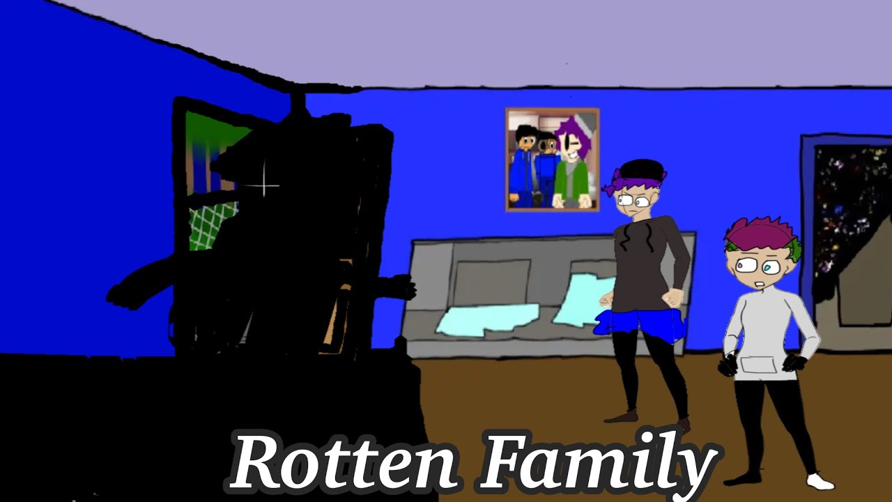 Pibby Corruption:Darkest Day (Darkness Takeover) Rotten Family - YouTube