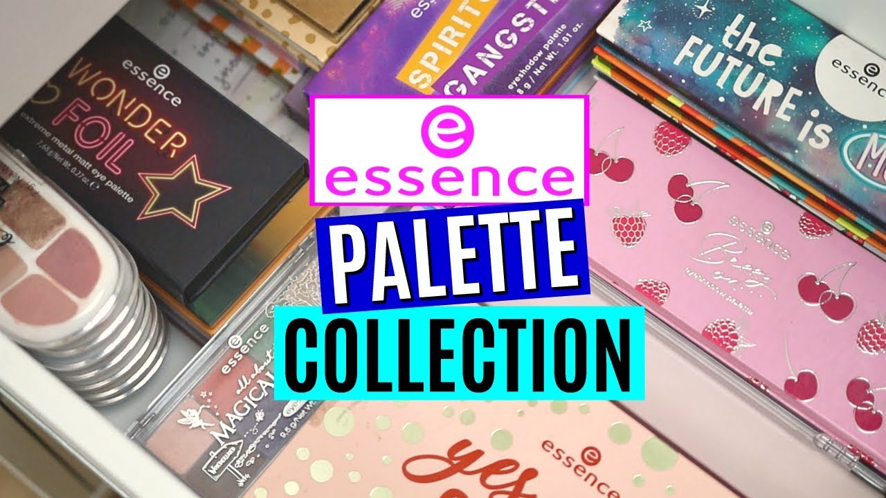 My Essence Eyeshadow Palette Collection 2019 (OMG 35+ palettes!) - YouTube