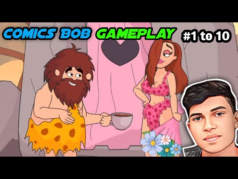 COMICS BOB GAMEPLAY LEVEL 1TO 10।NEW GAMEING VIDEO।NEW GAME @Techno ...