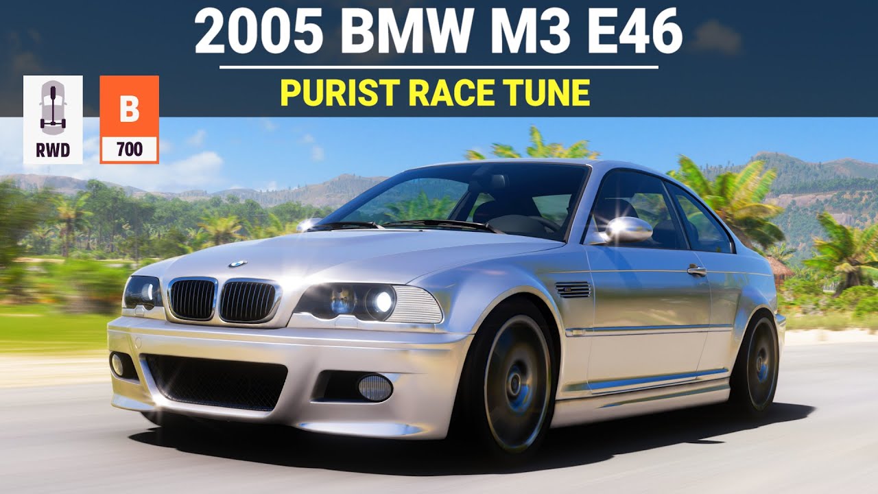 Forza Horizon 5 - 2005 BMW M3 E46, FH5 Purist Race Build, Tune ...