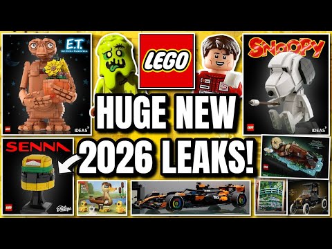 NEW LEGO LEAKS! (Ideas, F1, Promos, Icons & MORE!)
