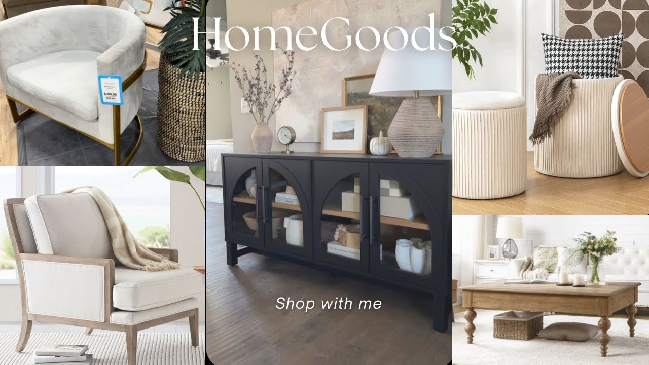 HOMEGOODS SHOP/TOUR WITH ME | HOME DECOR SHOPPING | DESIGNER DUPES ...