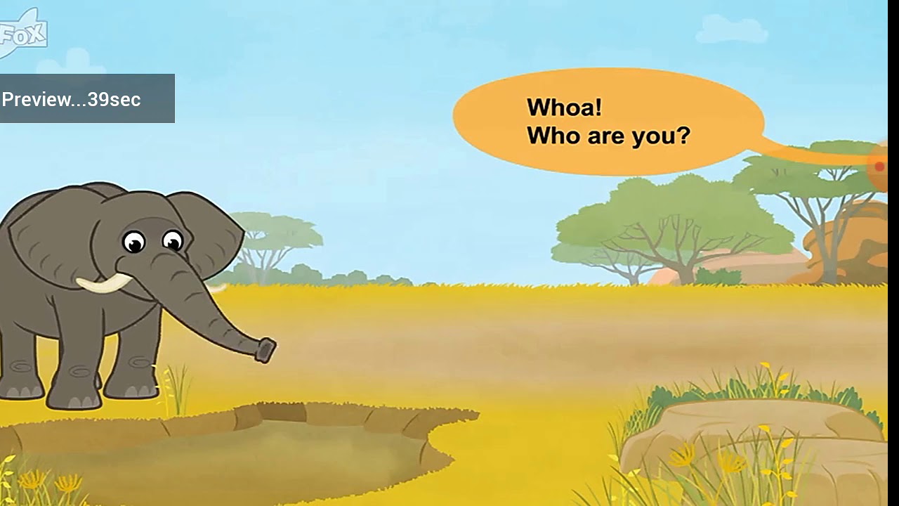 Meet the animals african elephant - YouTube