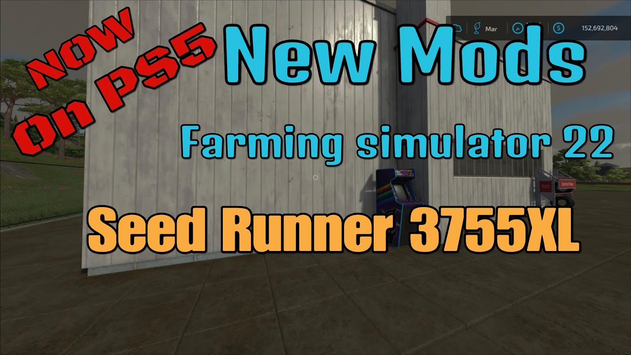 FS22 Seed Runner 3755XL New Mod for Jan 21 - YouTube