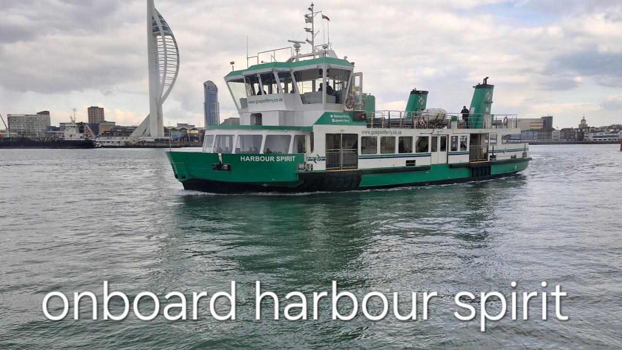 Oboard harbour spirit to gosport - YouTube