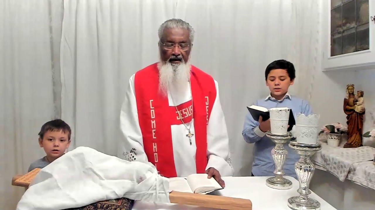 Holy Friday Liturgy with Fr. James Manjackal. 10.04.2020 - YouTube