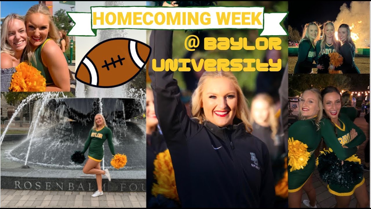 BAYLOR HOMECOMING WEEK 2O21 | PRACTICE, GETTING INTO GRAD SCHOOL ...