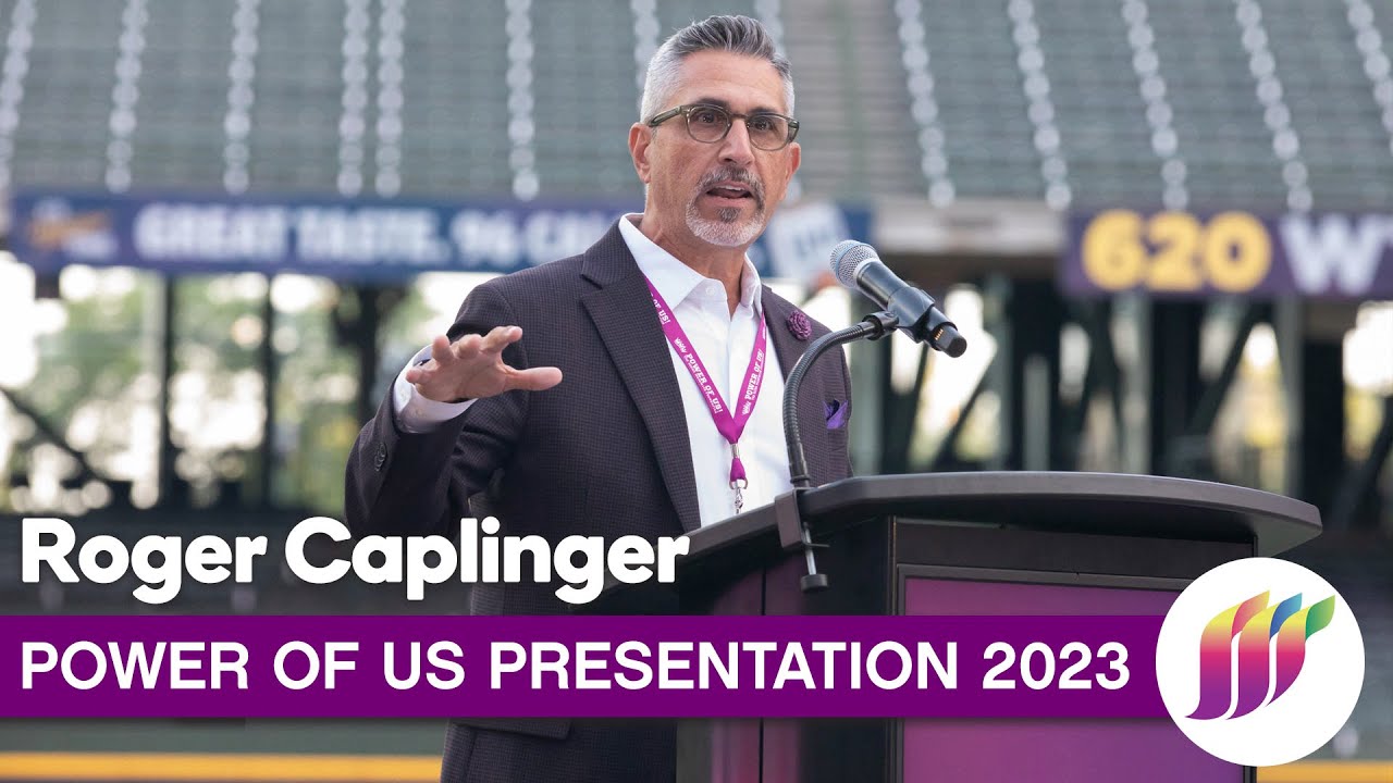 Roger Caplinger, Chair, 2023 Power of Us Pancreatic Cancer Fundraiser - YouTube