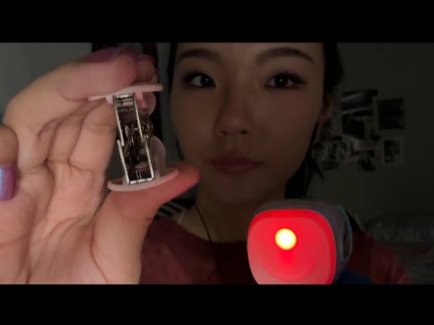 asmr- 10 min cranial nerve exam rp