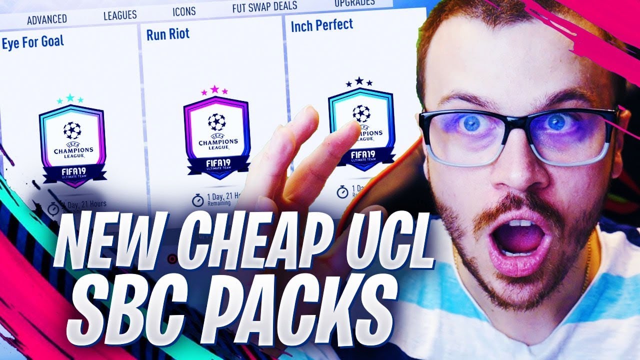 NEW MEGA CHEAP UCL TRADEABLE SBC PACKS - FIFA 19 ULTIMATE TEAM! - YouTube