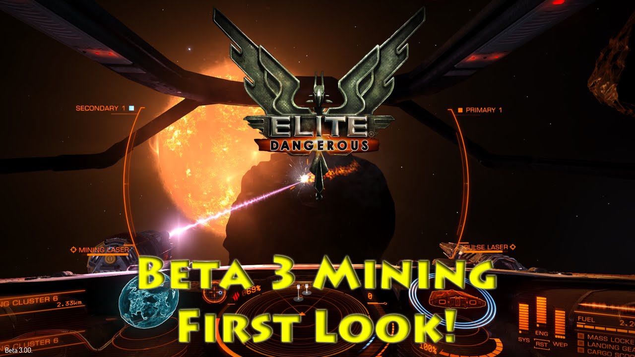 Elite: Dangerous Beta - Beta 3 | Mining First Look - YouTube