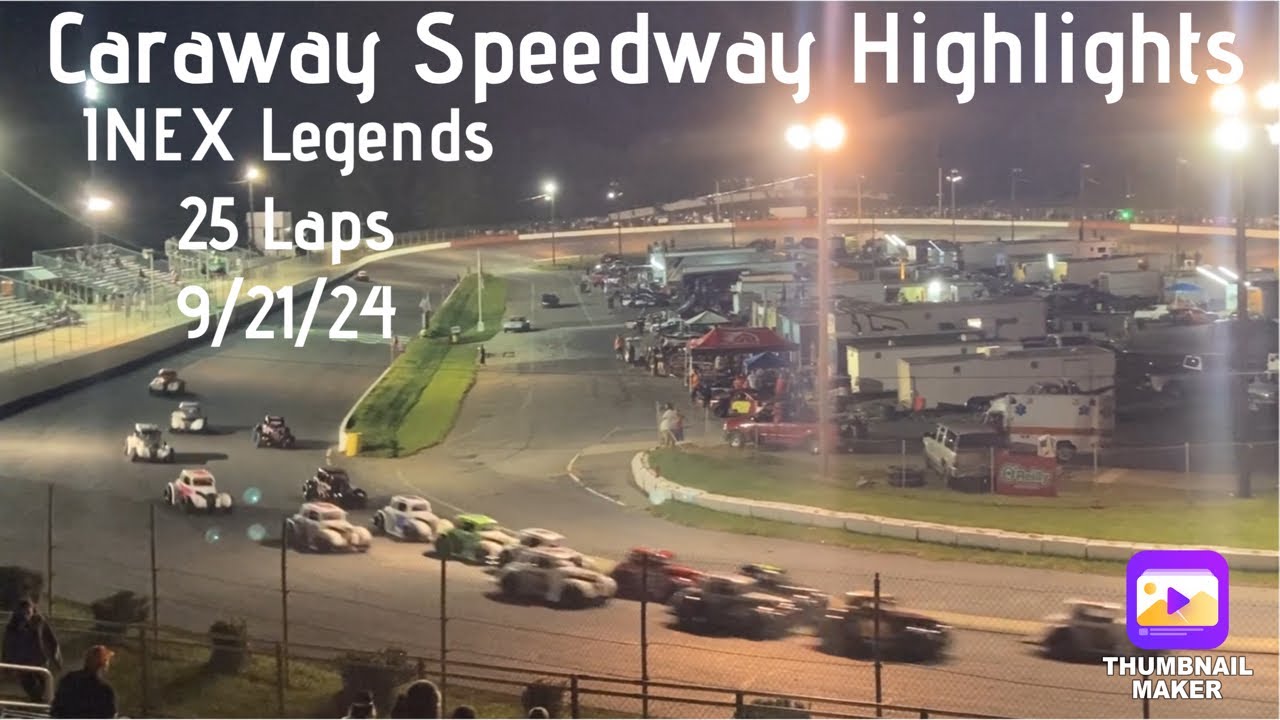 Short Track Racing Highlights: INEX Legends at Caraway Speedway 25 Laps ...