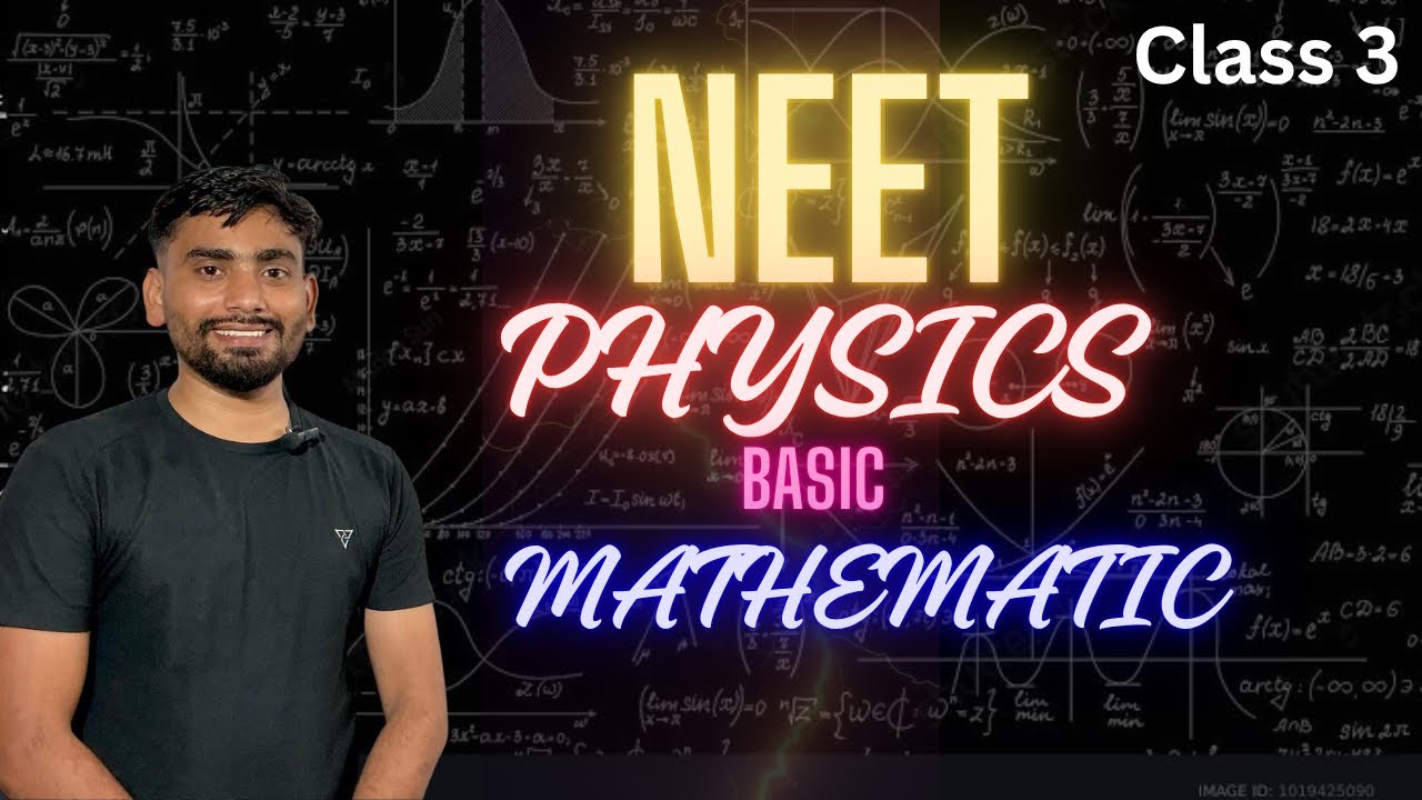 NEET Physics Classes || Basic Maths -03 ! Trigonometry #neetexam #neet #physicsjaanki # ...