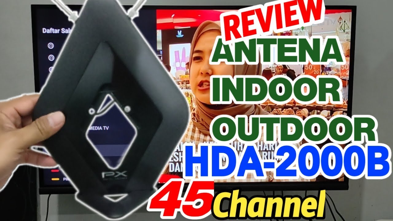 REVIEW ANTENA PX HDA 2000B SPESIALIS INDOOR-OUTDOOR#review - YouTube