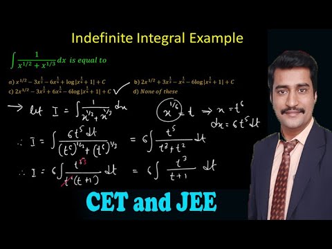 Indefinite integral simple example आसान तरीकेसे solved stepwise in ...