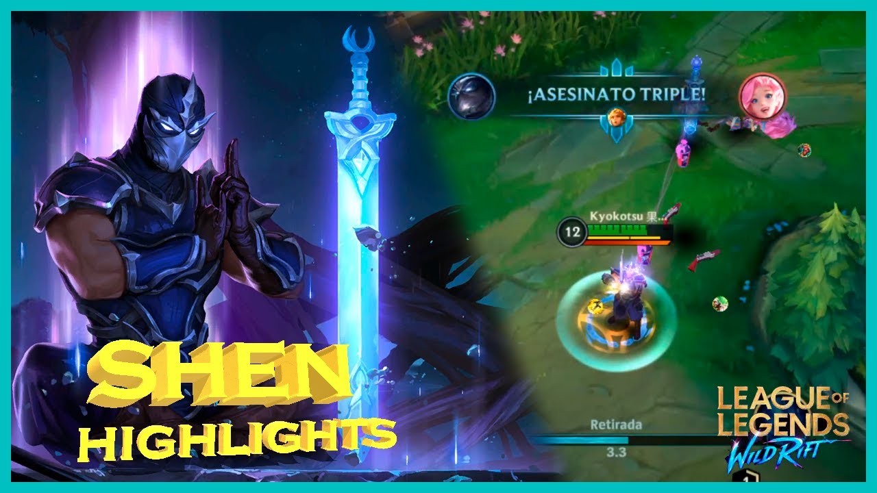 🔥SHEN🔥Wild Rift | DhokoRC | HIGHLIGHTS🔥¿Sub zero o Scorpion? - YouTube