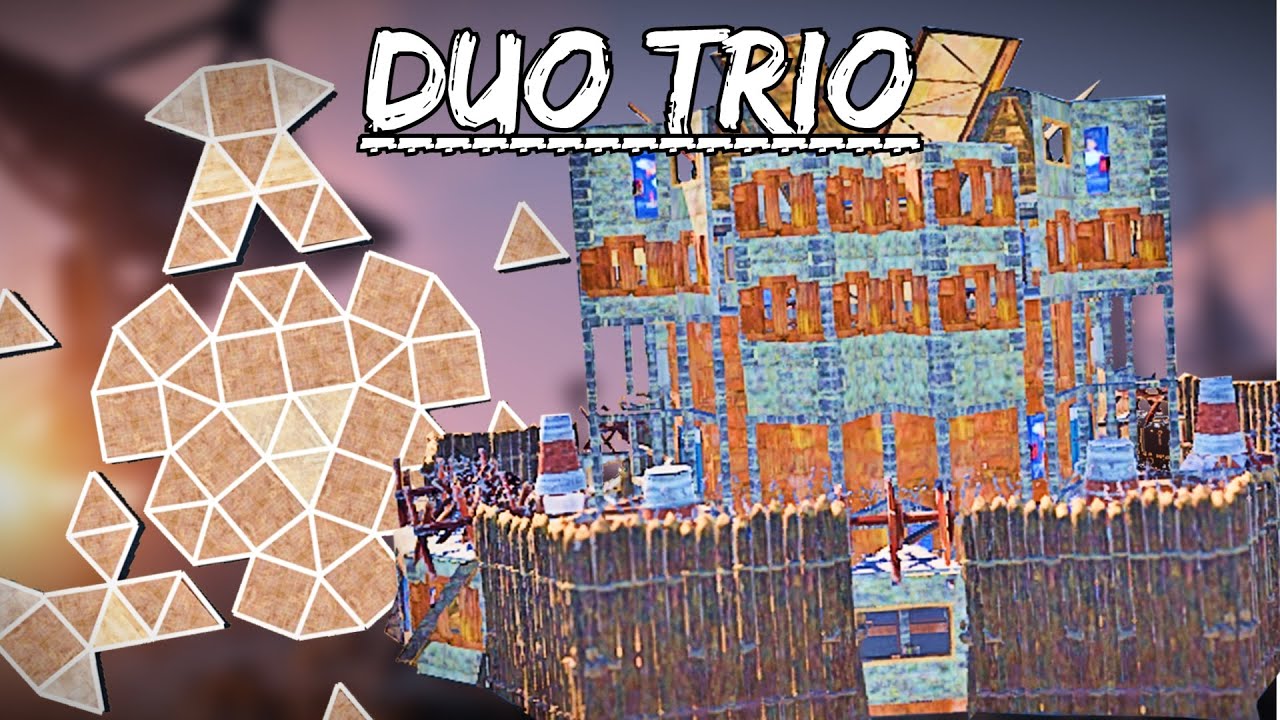 Rust - The Most Advanced Duo/Trio Rust Base Design - Preview - YouTube