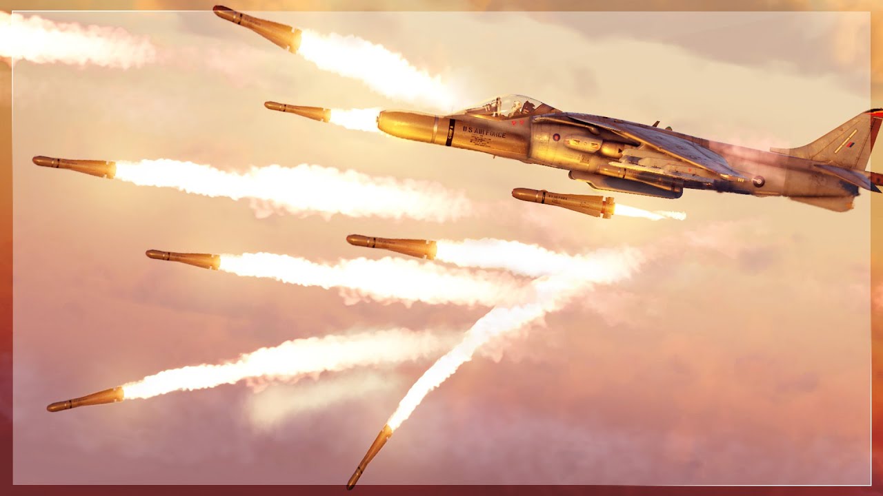 Playing War Thunder But On 1 Braincell | HARRIER ORBITAL MISSILE ...