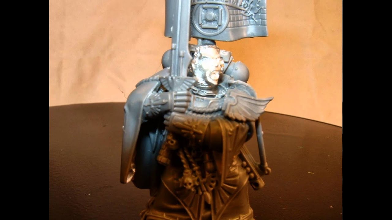 Dark Angels Lord Azrael transfiguration 40k Warhammer - YouTube