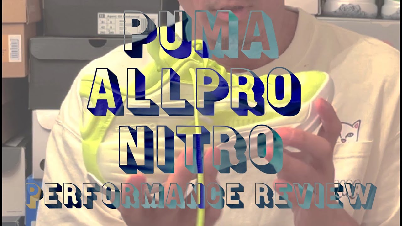 Puma All Pro Nitro Performance Review!! - YouTube