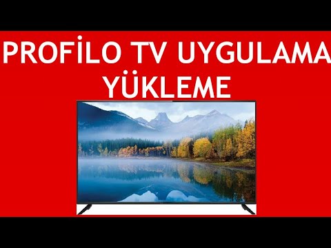 Profilo TV Uygulama Yükleme Nasıl Yapılır? - YouTube