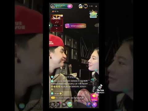 Jersey at Sofia nagbawian ng Halik  super sweet grabe #Jerfia