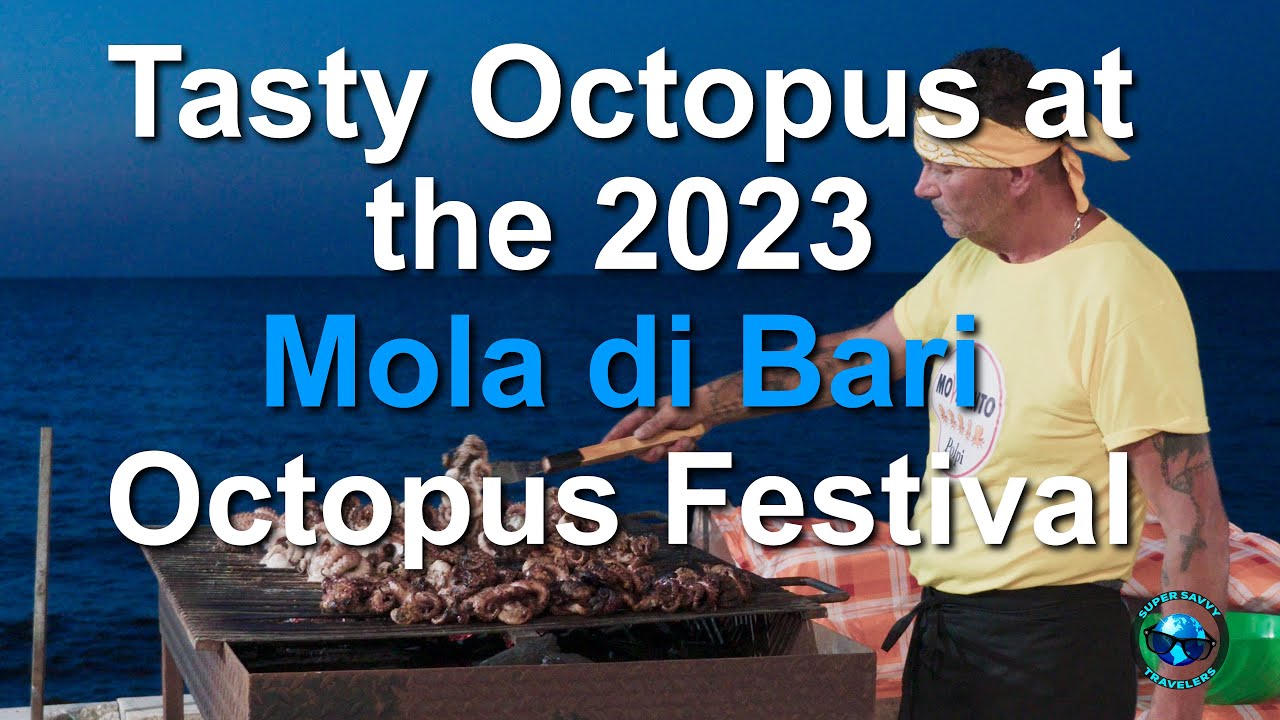 The 2023 Octopus Festival in Mola di Bari! - YouTube