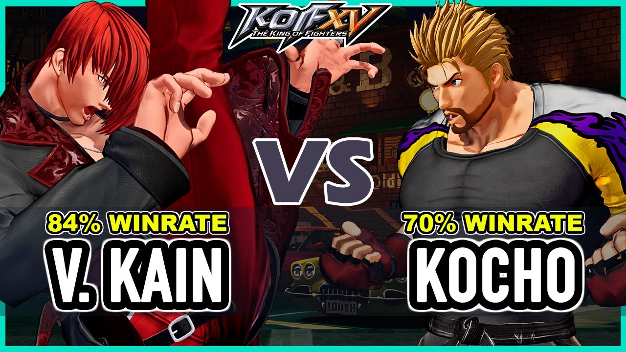 KOF XV 🔥 Violent Kain (Iori/Kyo/Krohnen) vs Kocho (Ryo/Ralf/Clark ...